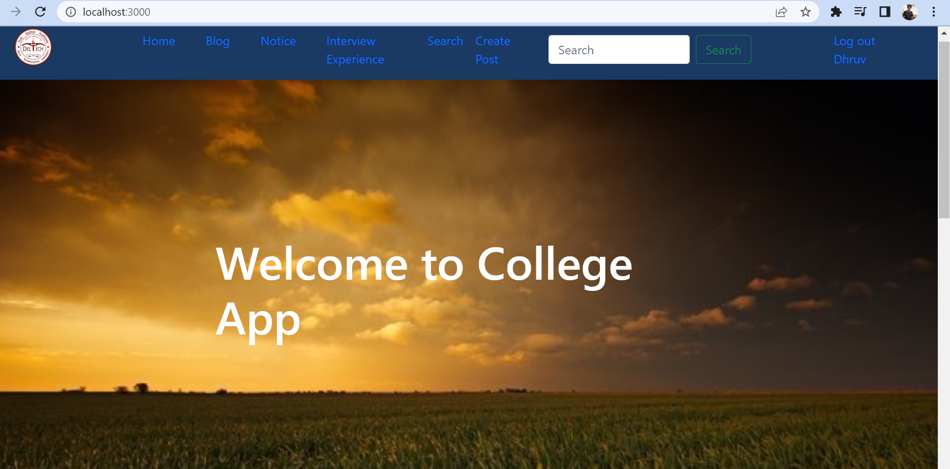 GitHub - dhruvprashar/CollegeEngagementApp