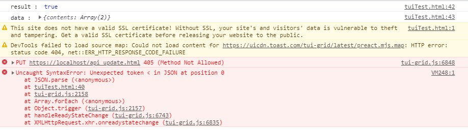 I cannot update the modified data using dataSource update request · Issue #1429 · nhn/tui.grid ...