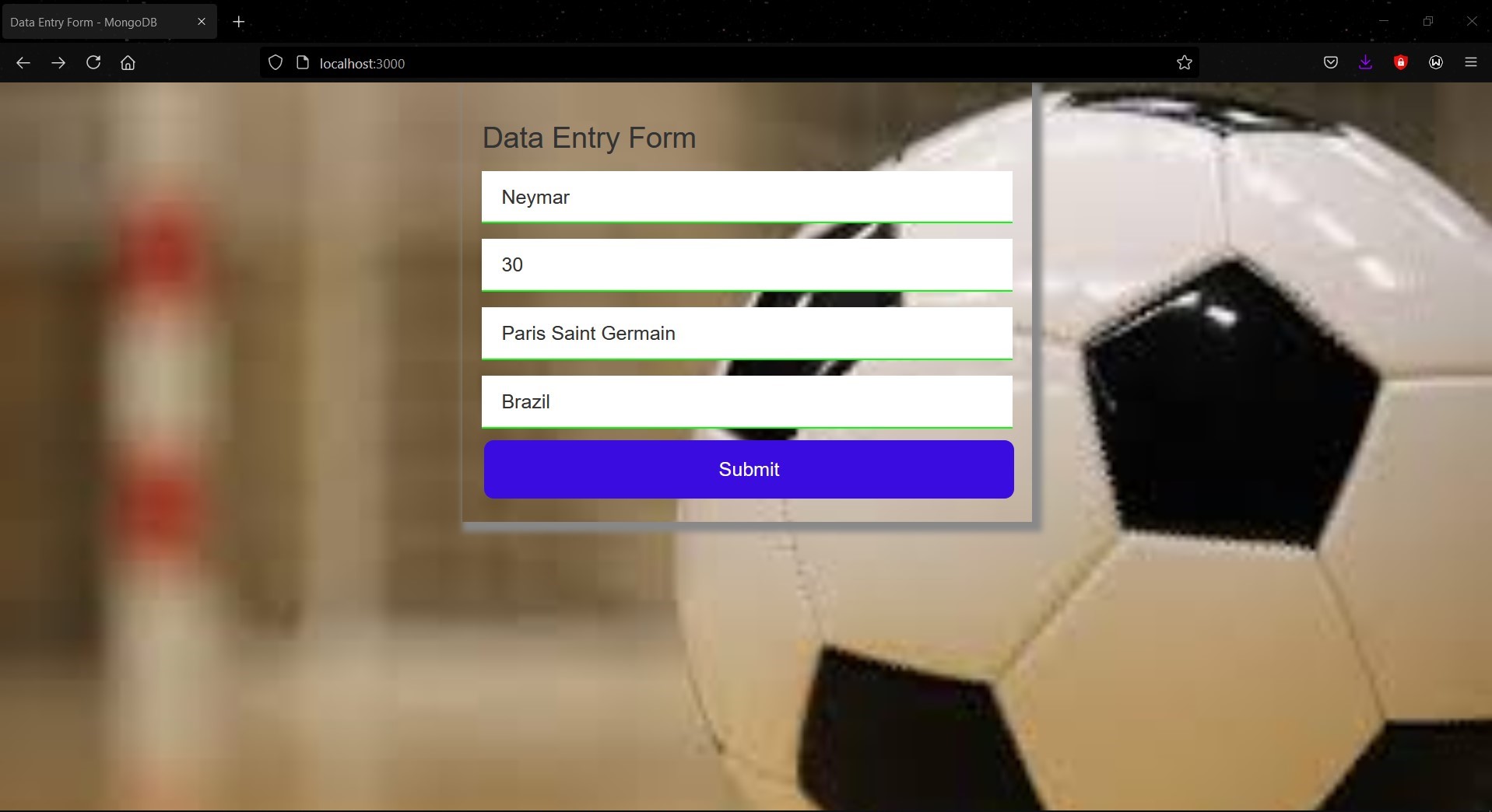 GitHub - vinaydbharadwaj/DataEntry-with-MongoDB