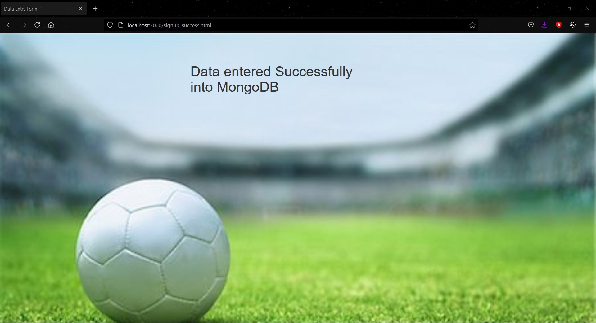 GitHub - vinaydbharadwaj/DataEntry-with-MongoDB