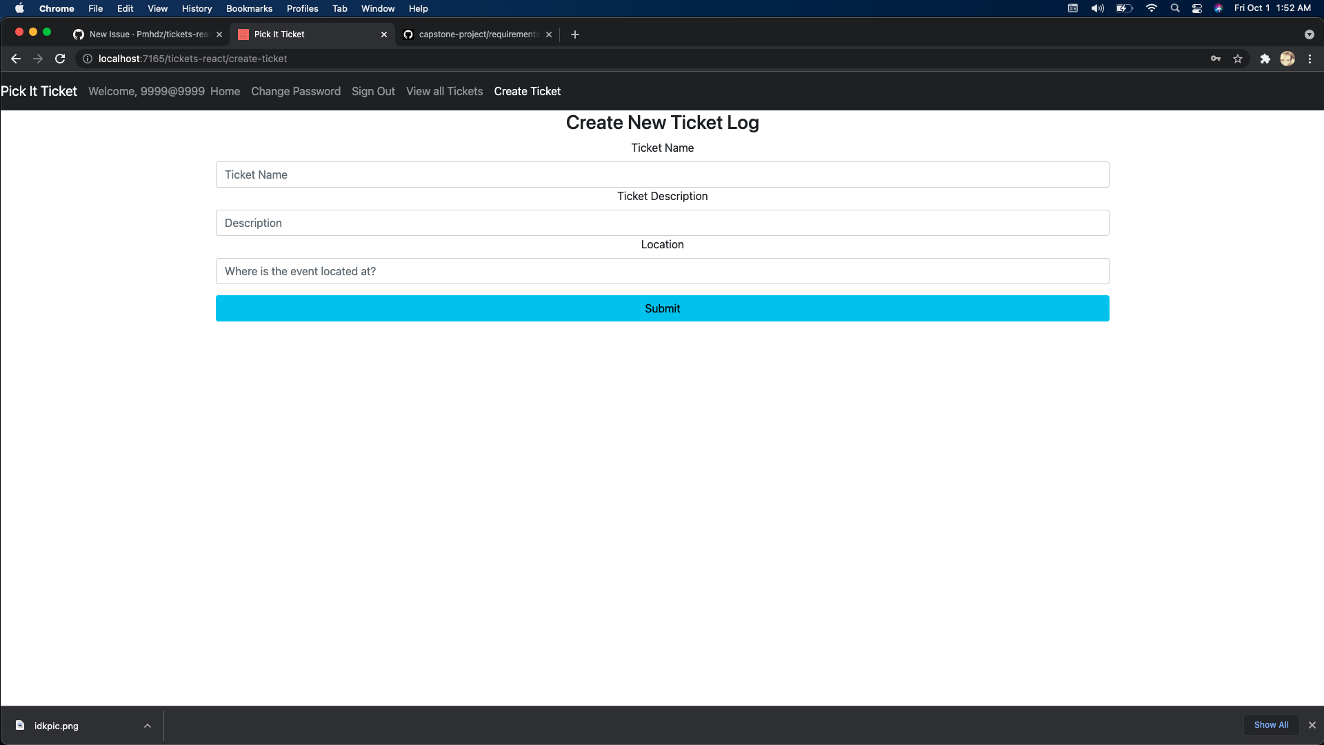 GitHub - Pmhdz/tickets-react: This is Pick It Tickets website where a user is able to make ...