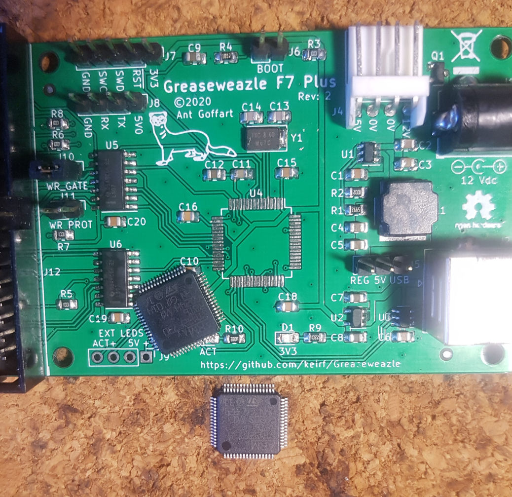 F7 Plus USB comms errors with firmware v0.26+ · Issue #109 · keirf/greaseweazle · GitHub