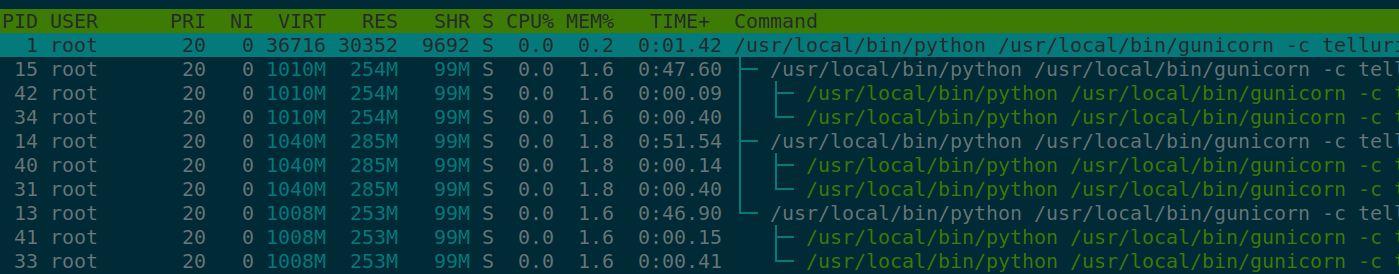 Why gunicorn spawns more than 1 thread per sync worker? · Issue #2308 ...