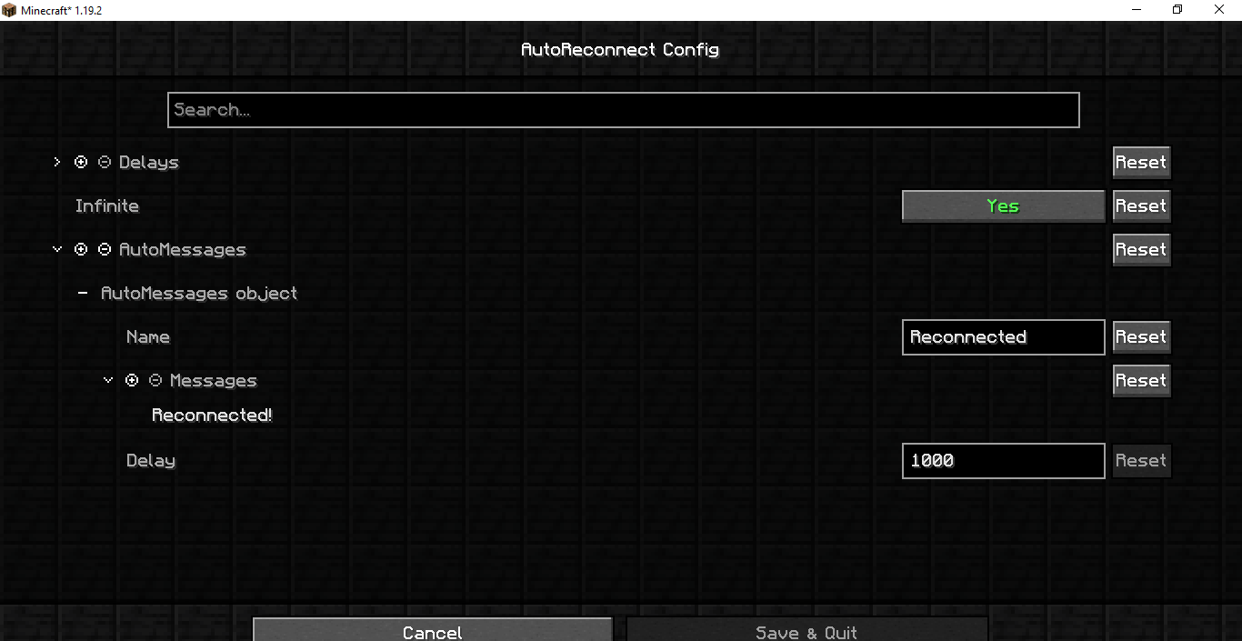 Mod Menu config screen builder not working · Lortseam completeconfig · Discussion #9 · GitHub