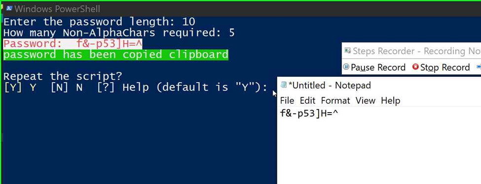 GitHub - akhilvnarayanan/Powershell-Passcode-Password-Generator: Script ...