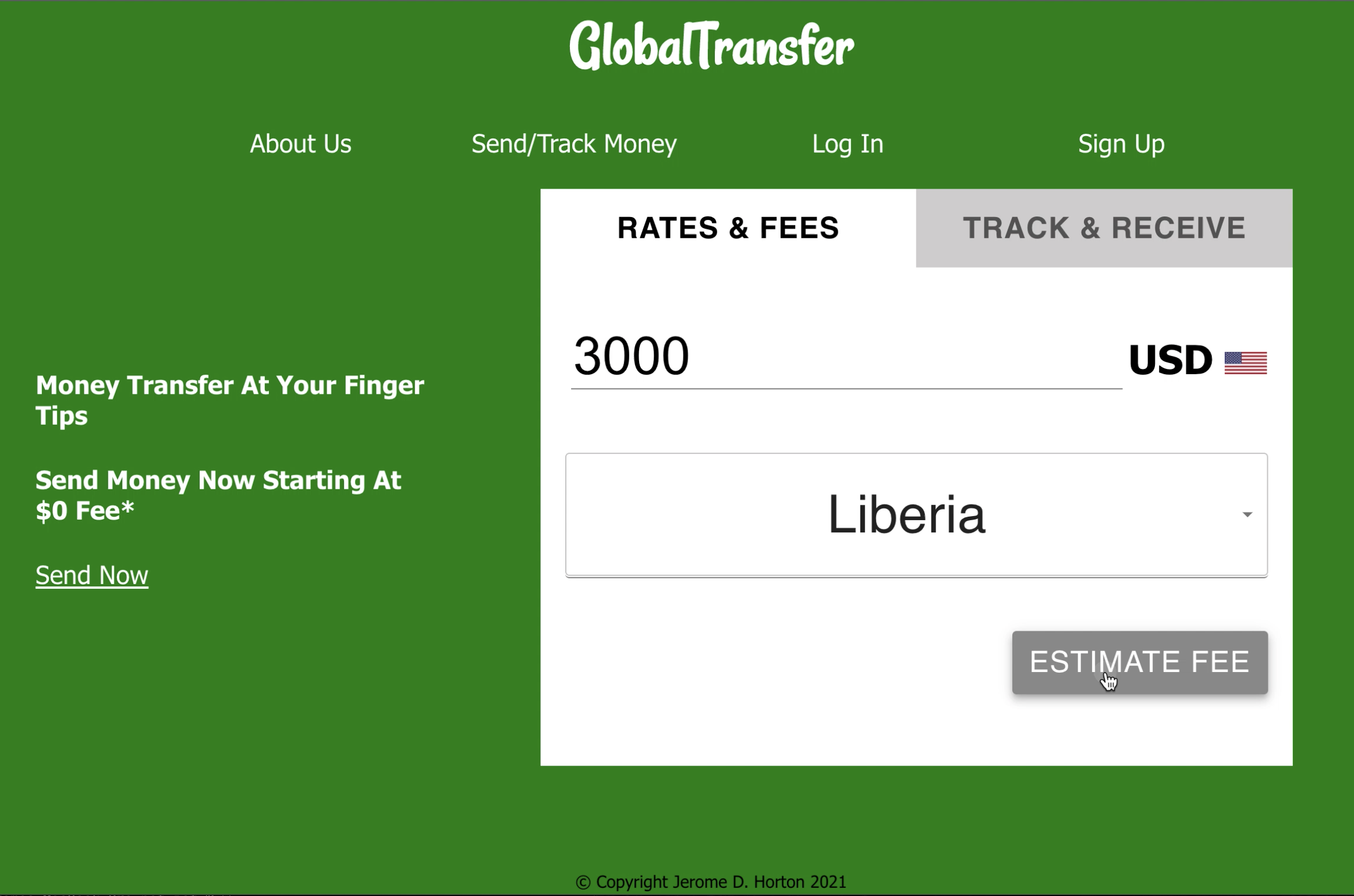 GitHub - Jerome-Horton/Global-Transfer