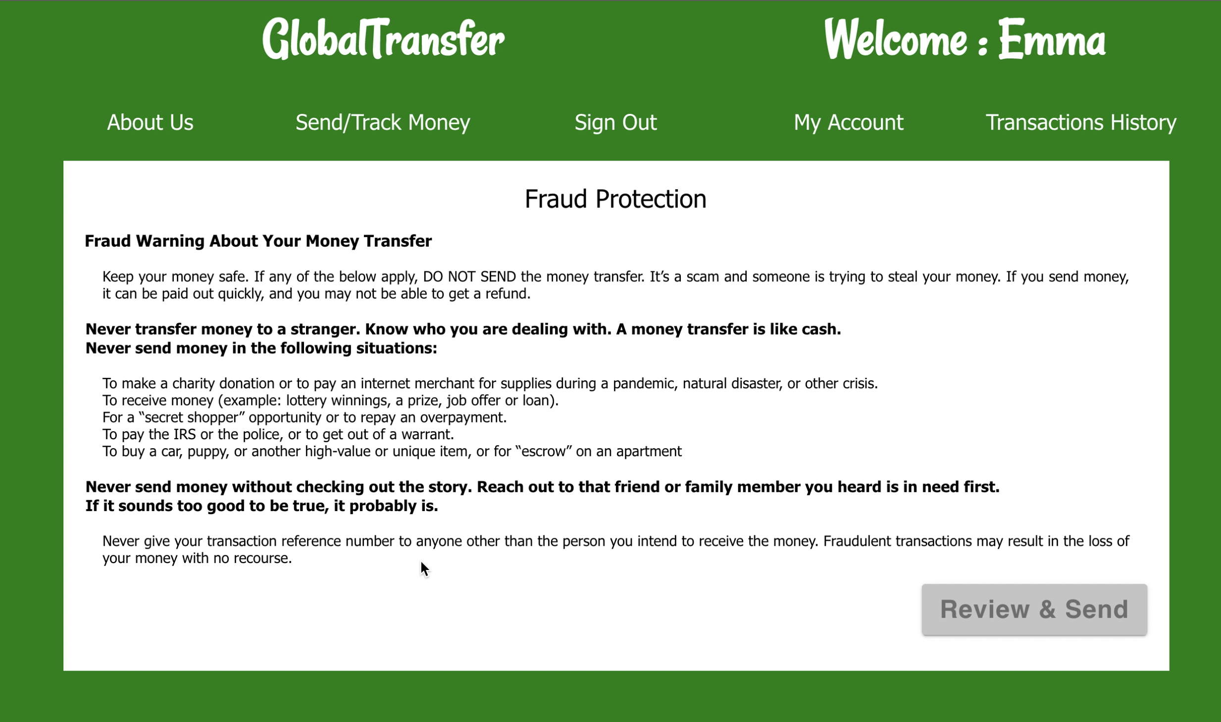 GitHub - Jerome-Horton/Global-Transfer