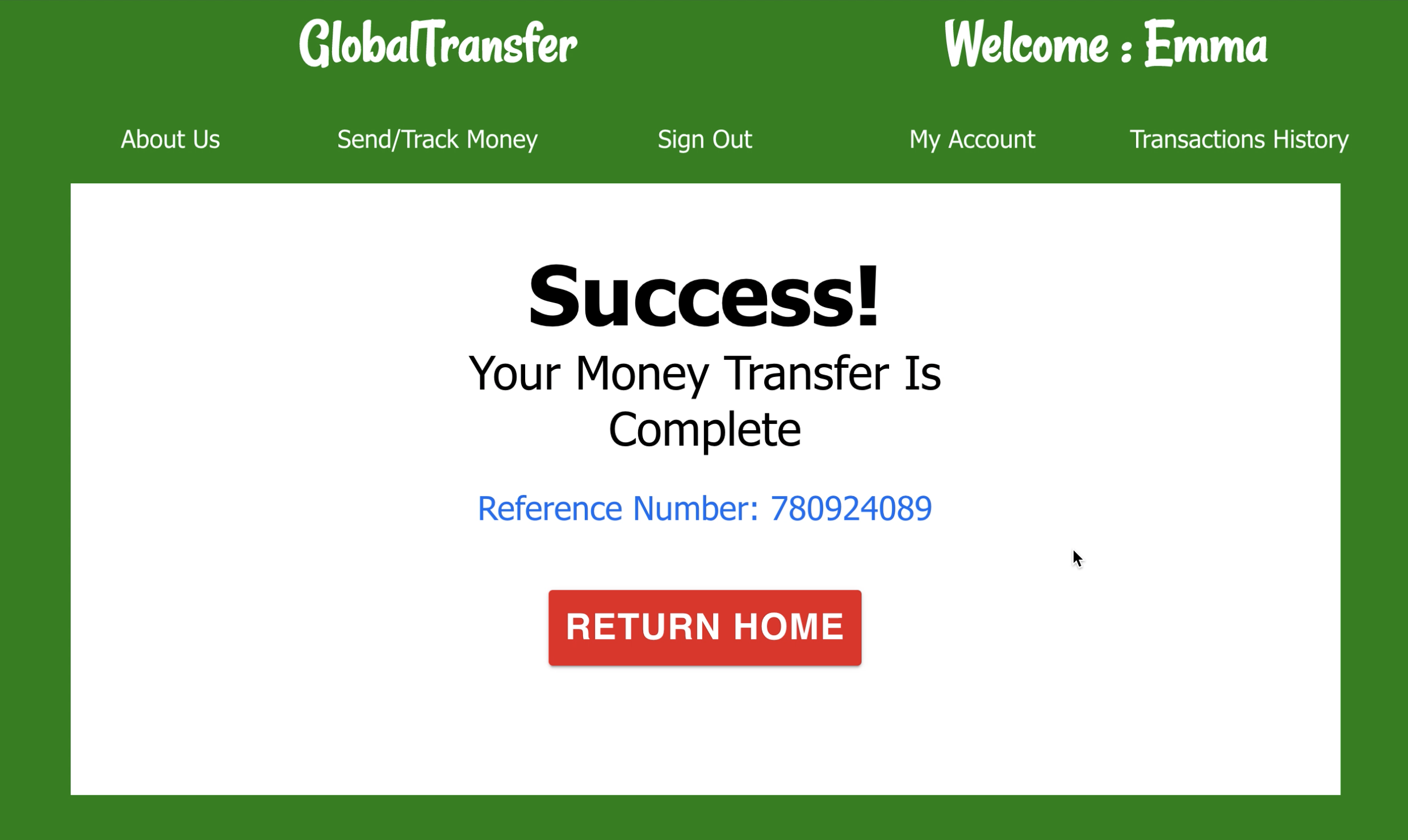 GitHub - Jerome-Horton/Global-Transfer