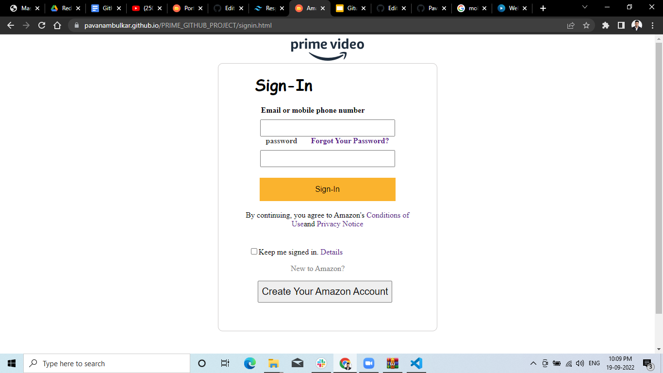 GitHub - Pavanambulkar/clone-of-Amazon-Prime-Video: on Our Website ...