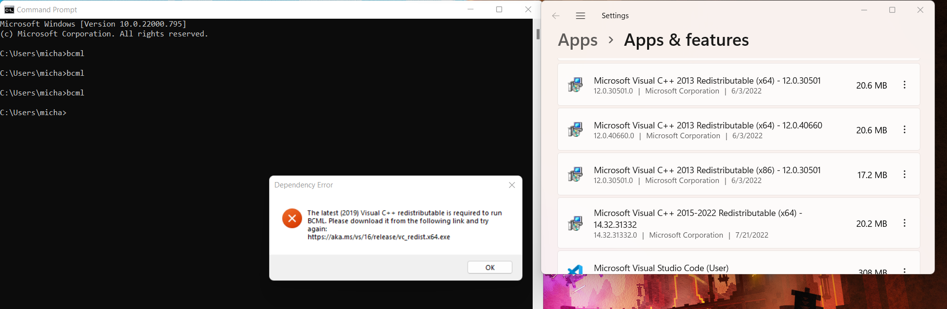 Bcml Not Working · Issue 396 · Nicenenerdbcml · Github
