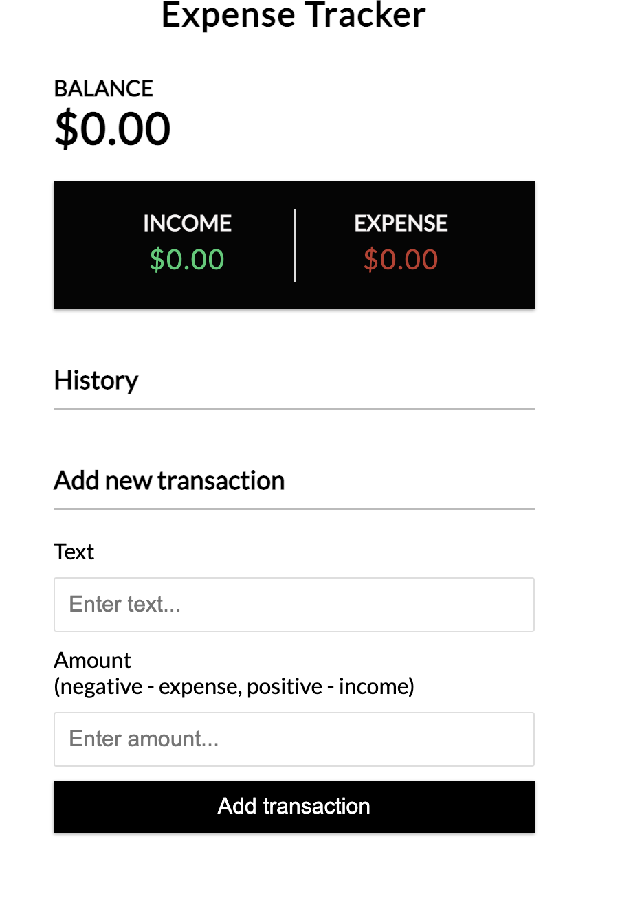 GitHub - IKClausen/Expense-tracker: Vanila JS expense tracker