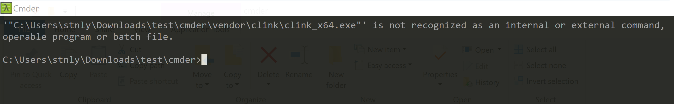Problem On Starting Cmder · Issue 1904 · Cmderdev Cmder · Github