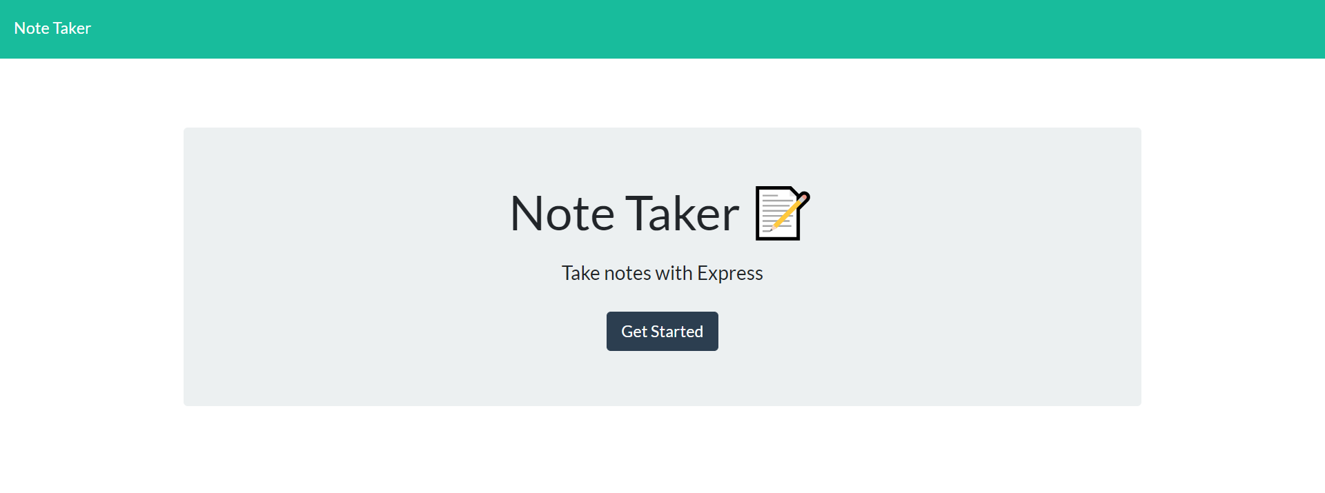 GitHub - Mvalljo/Note-Taker