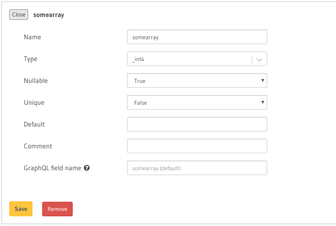Handle Array Data Types In Console · Issue 2544 · Hasuragraphql Engine · Github 2455