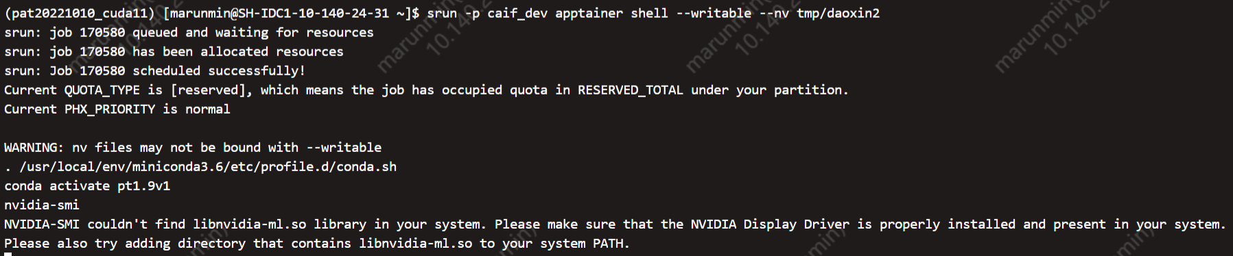 Fail to find GPU driver · Issue #846 · apptainer/apptainer · GitHub