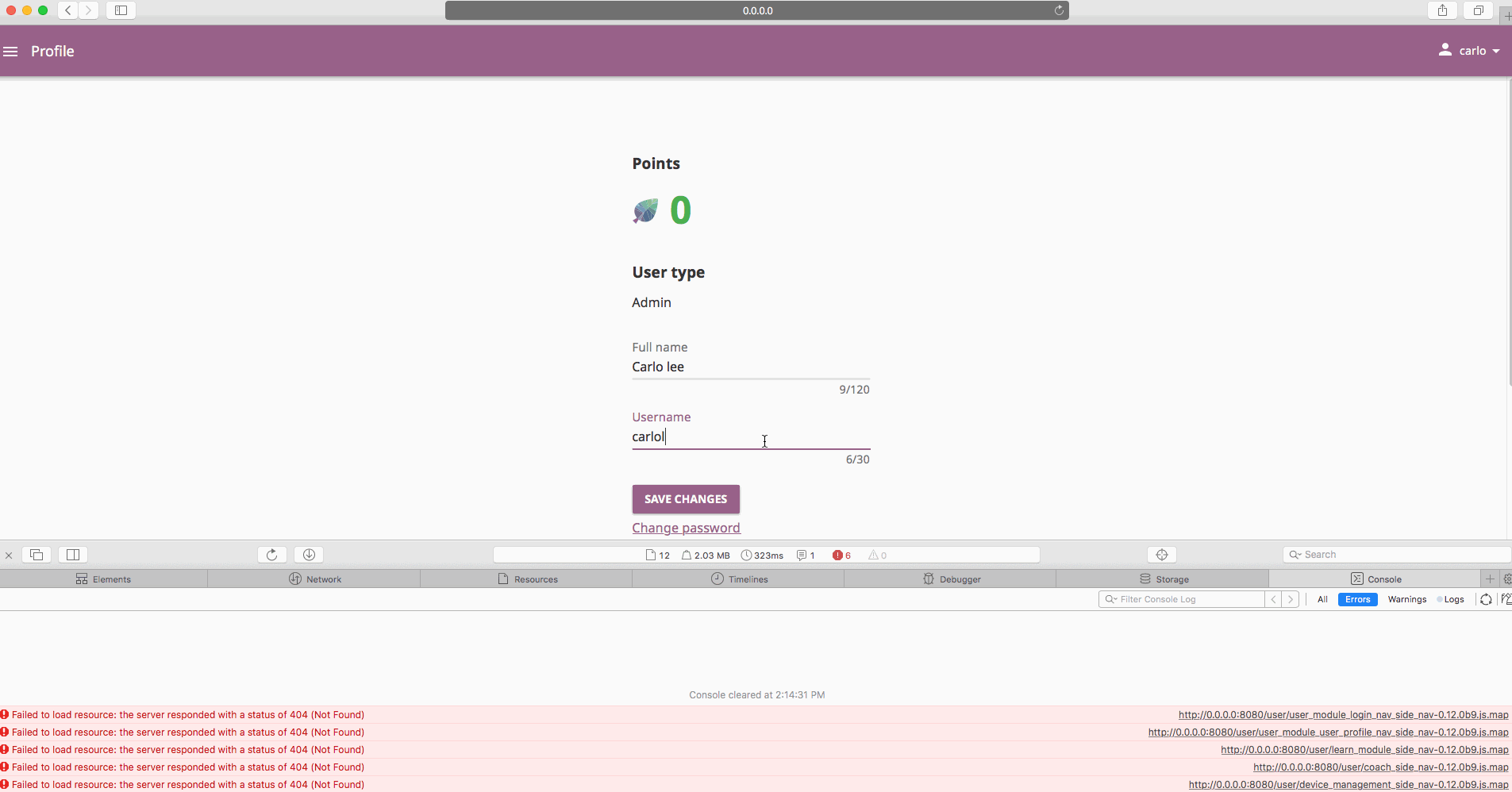User menu label not automatically updated · Issue #5156 · learningequality/kolibri · GitHub