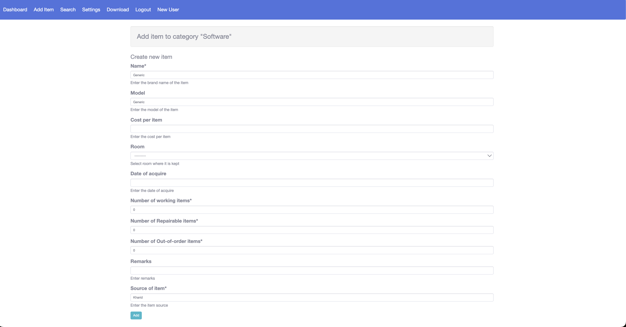GitHub - paudelanil/ICTC-Inventory