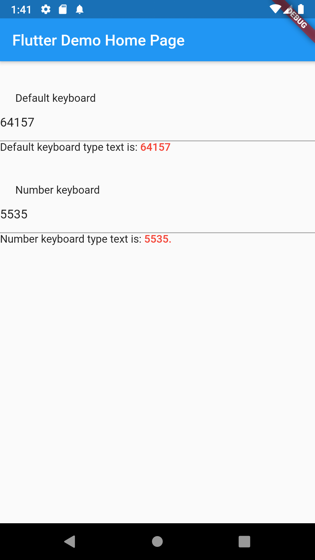 Textfield With Inputformatters And Keyboardtype · Issue 60568 · Flutterflutter · Github