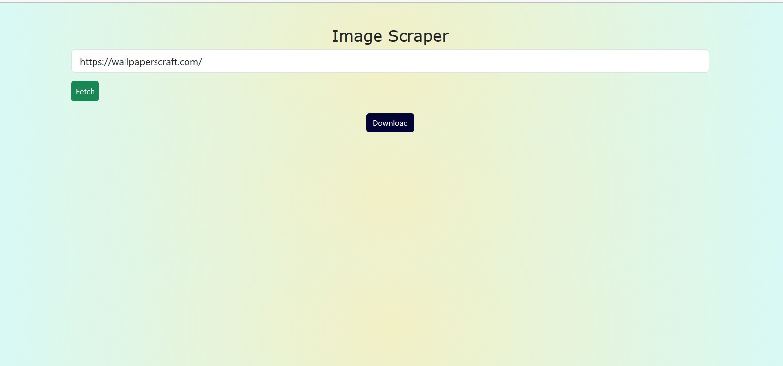 GitHub - sharavak/Image-Scraper: A simple Image Scraper Web App using Flask
