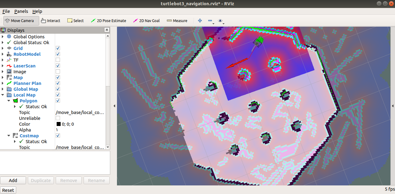 GitHub - MunirahT/Using-SLAM-map-to-launch-the-navigation: This repository shows the steps taken ...