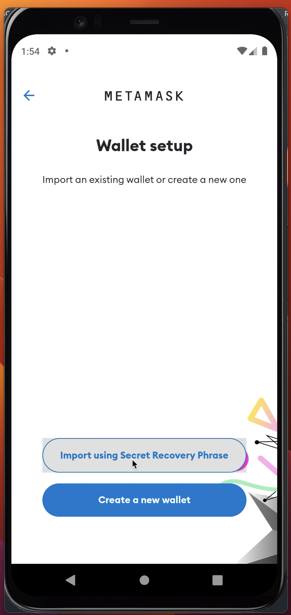 Touchable opacity shadow does not consider border radius · Issue #6698 · MetaMask/metamask ...