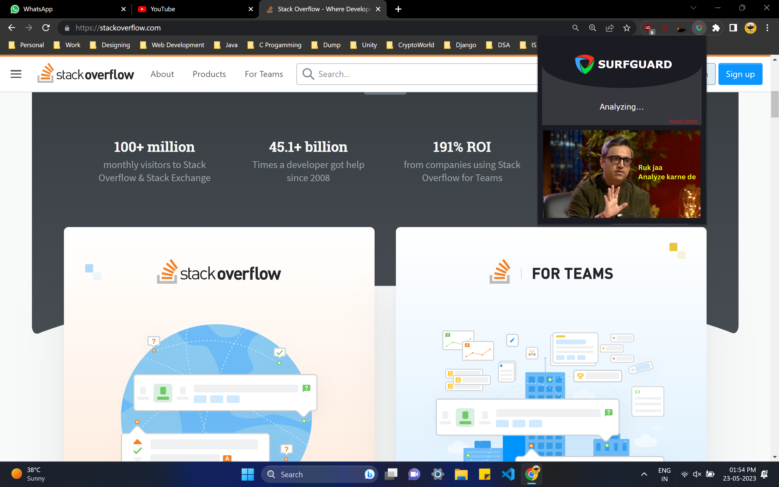 GitHub - notsanidhyak/SurfGuard-Chrome: A browser extension which ...