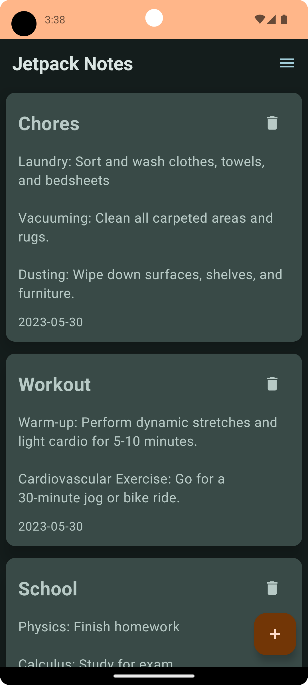 Github Sammorton11jetpack Notes Simple Todo List Application Written In Kotlin Using Jetpack