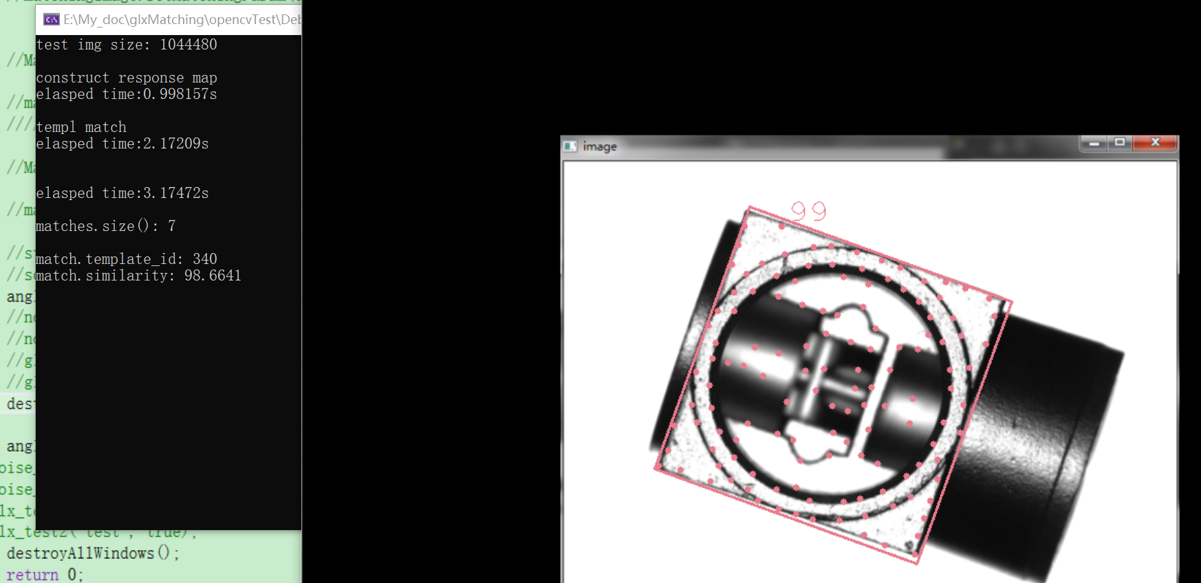 你好，我用angle Test 测试，发现匹配时间很长 · Issue 180 · Meiqua Shape Based Matching · Github