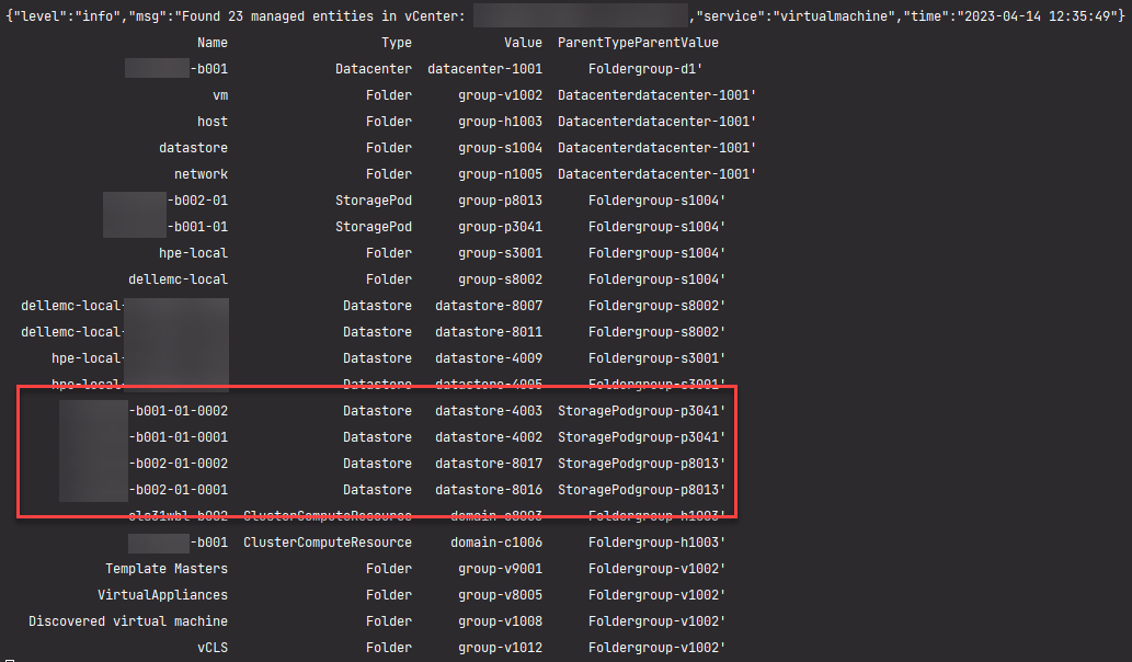 [BUG] vcsim: viewmanager doesn't return all Datastore types when parent is StoragePod · Issue ...
