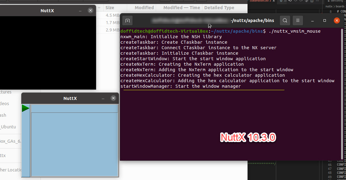 NuttX Window Manager Demo (nxwm) does not Work on the Simulator · Issue #6263 · apache/nuttx ...