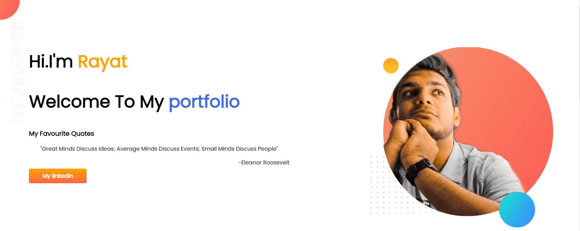 GitHub - asmrayat/Simple-Portfolio