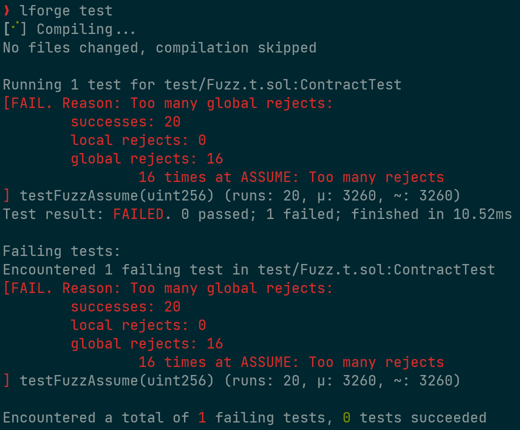 `vm.assume` cleanup · Issue #1202 · foundry-rs/foundry · GitHub