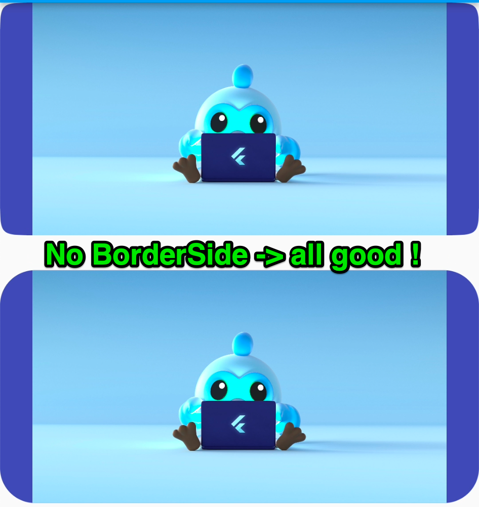 `ContinousRectangleBorder` does not properly clip a background image ...