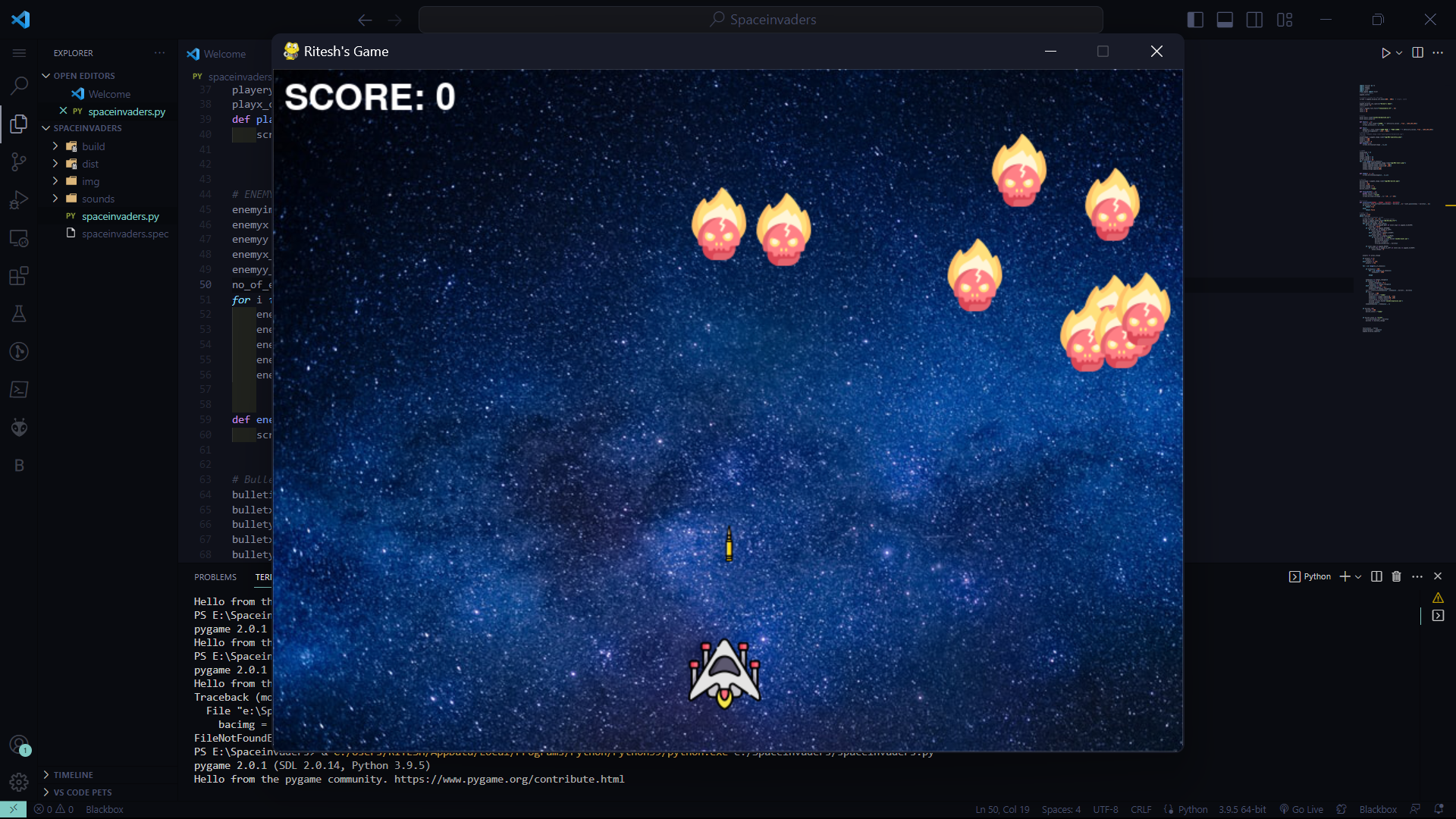 GitHub - Grunt-prog/space-invaders