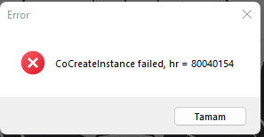 cocreateInstance Failed; hr 0x80040154 · Issue #116 · namazso/SecureUxTheme · GitHub