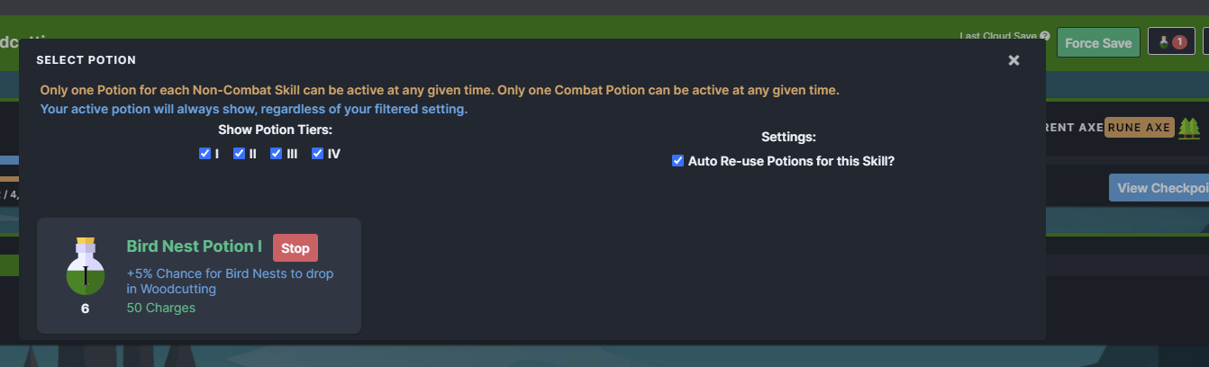 [Bug]: Select Potion window, count not updating · Issue #2443 · MelvorIdle/melvoridle.github.io ...