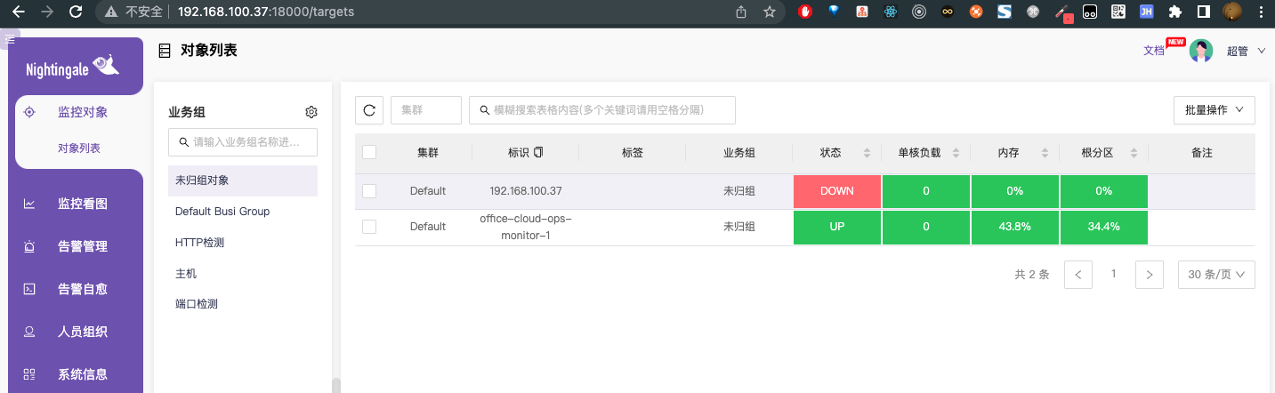 target_up有两条记录? · Issue #307 · flashcatcloud/categraf · GitHub