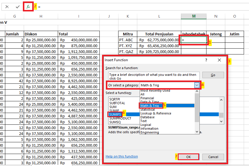 GitHub - akbarimaniyudhaputra/Excel-SUMIF-SUMIFS-InsertFunction ...