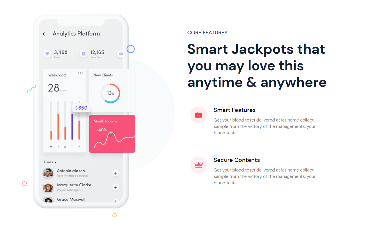 GitHub - jqsmiin/landing-page: Responsive landing page created with ...