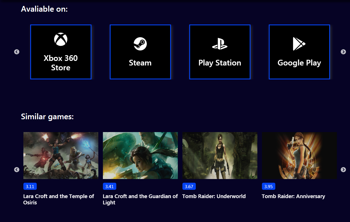 GitHub - jqsmiin/game-app: It allows the user to search for games, see ...
