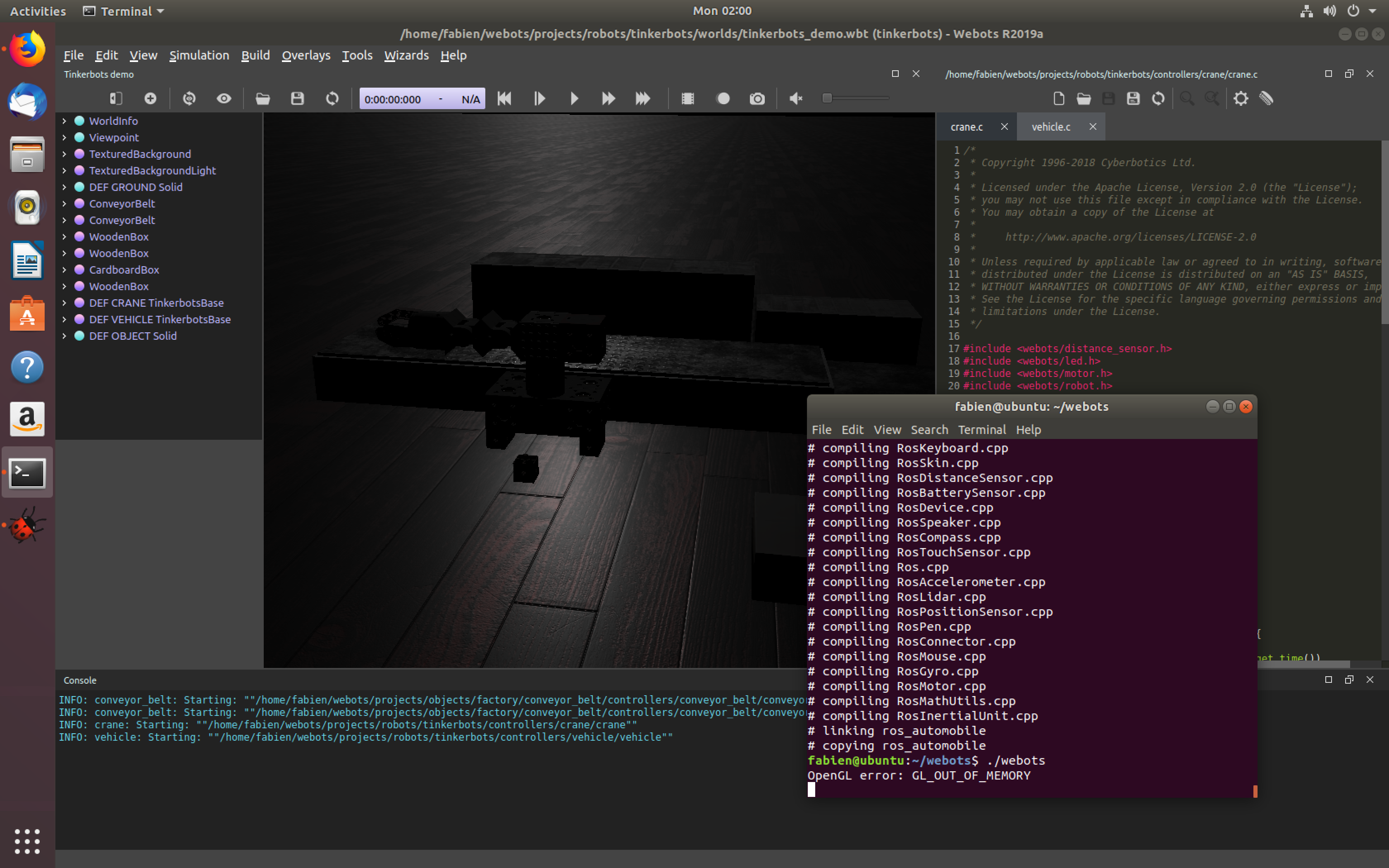 GL_OUT_OF_MEMORY error and wrong rendering with all PBR worlds on VMWare · Issue #31 ...