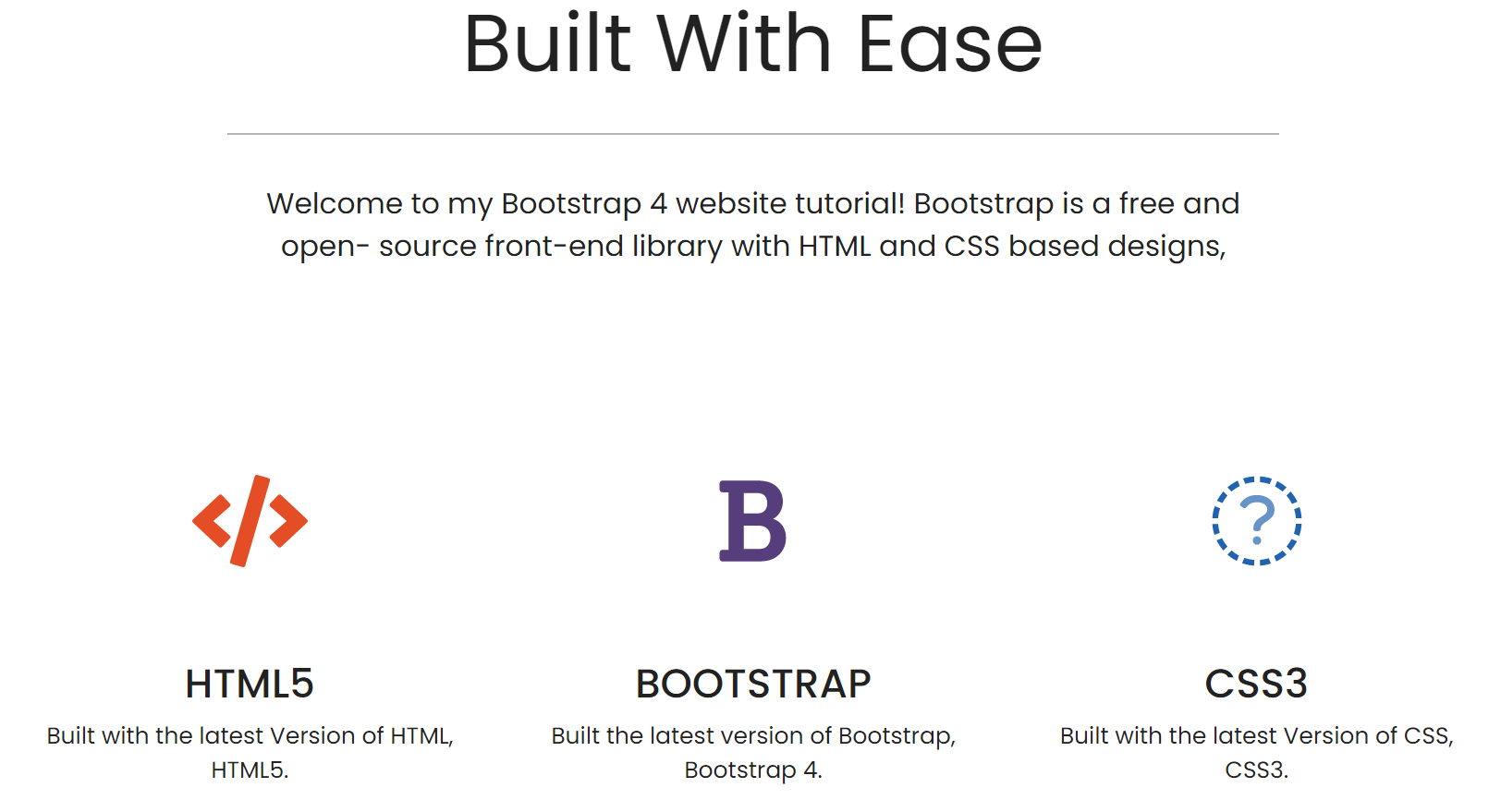 GitHub - Sudaraka-Gamage/Web-Template-Using--HTML5-CSS3-Bootstrap4