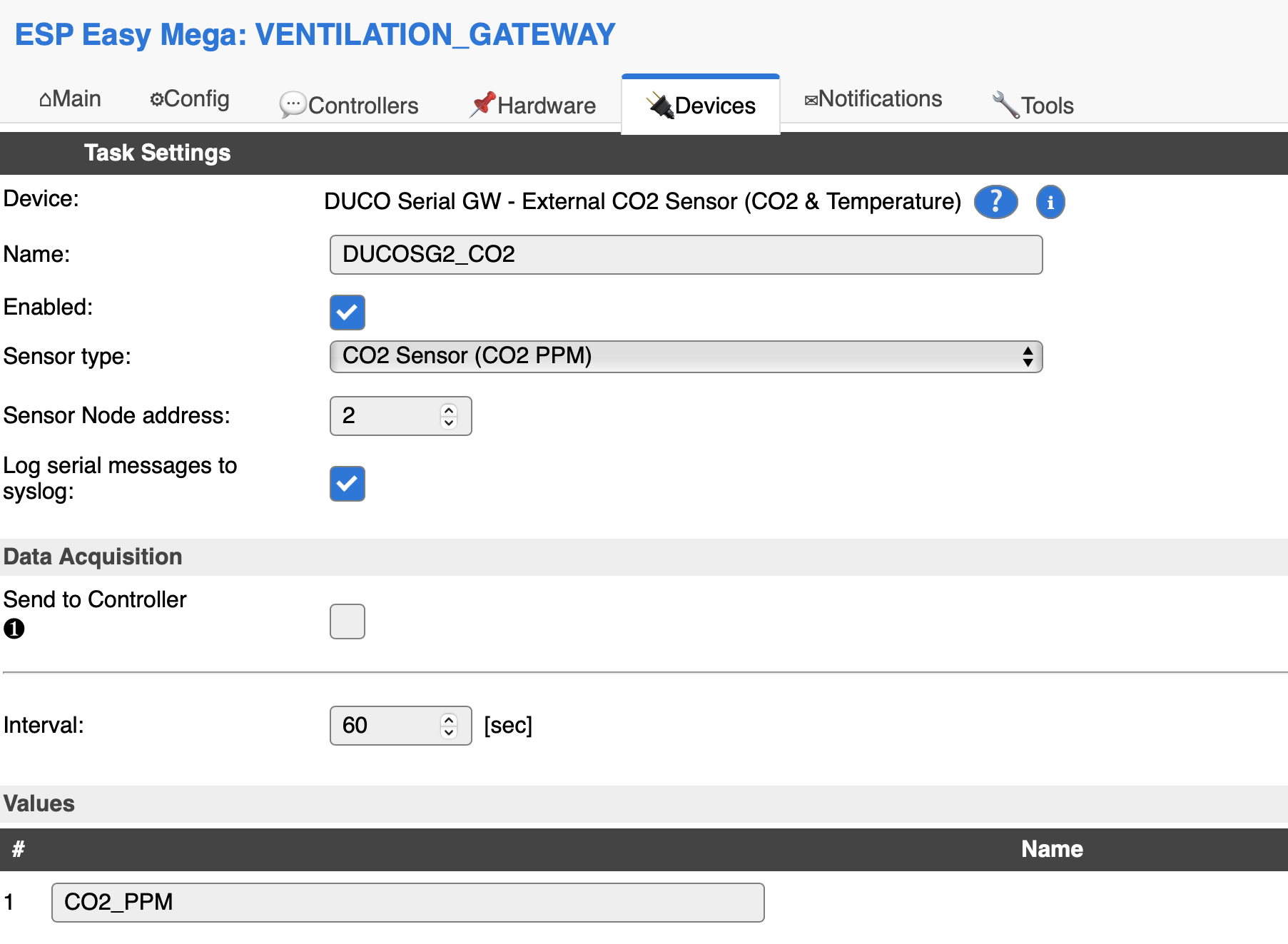 External CO2 Sensor (P154) not returning values · Issue #70 · arnemauer/Ducobox-ESPEasy-Plugin ...