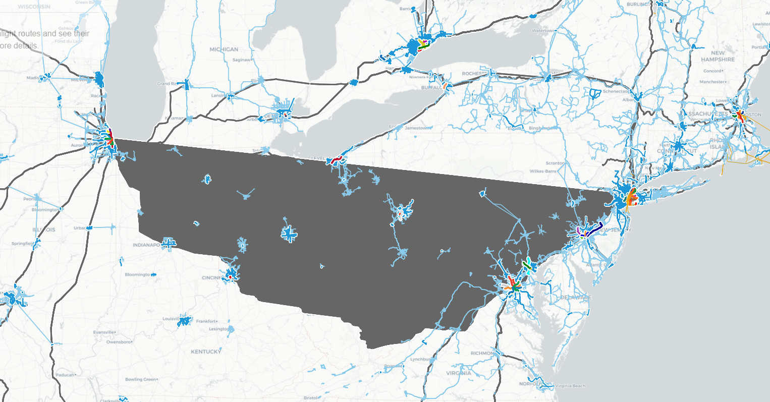 How to display Transit Land routes and stops on QGIS/ArcGIS ...