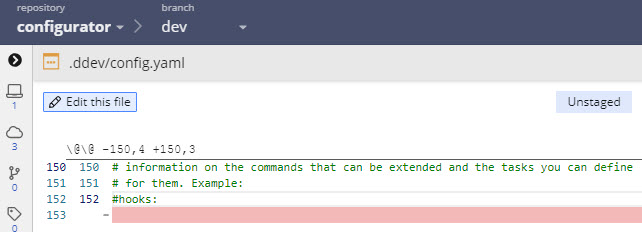 Don't delete existing EOL newline characters in config.yaml · Issue #1740 · ddev/ddev · GitHub
