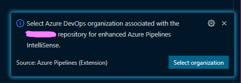 Select Azure DevOps organization associated with repository hangs · Issue #538 · microsoft/azure ...