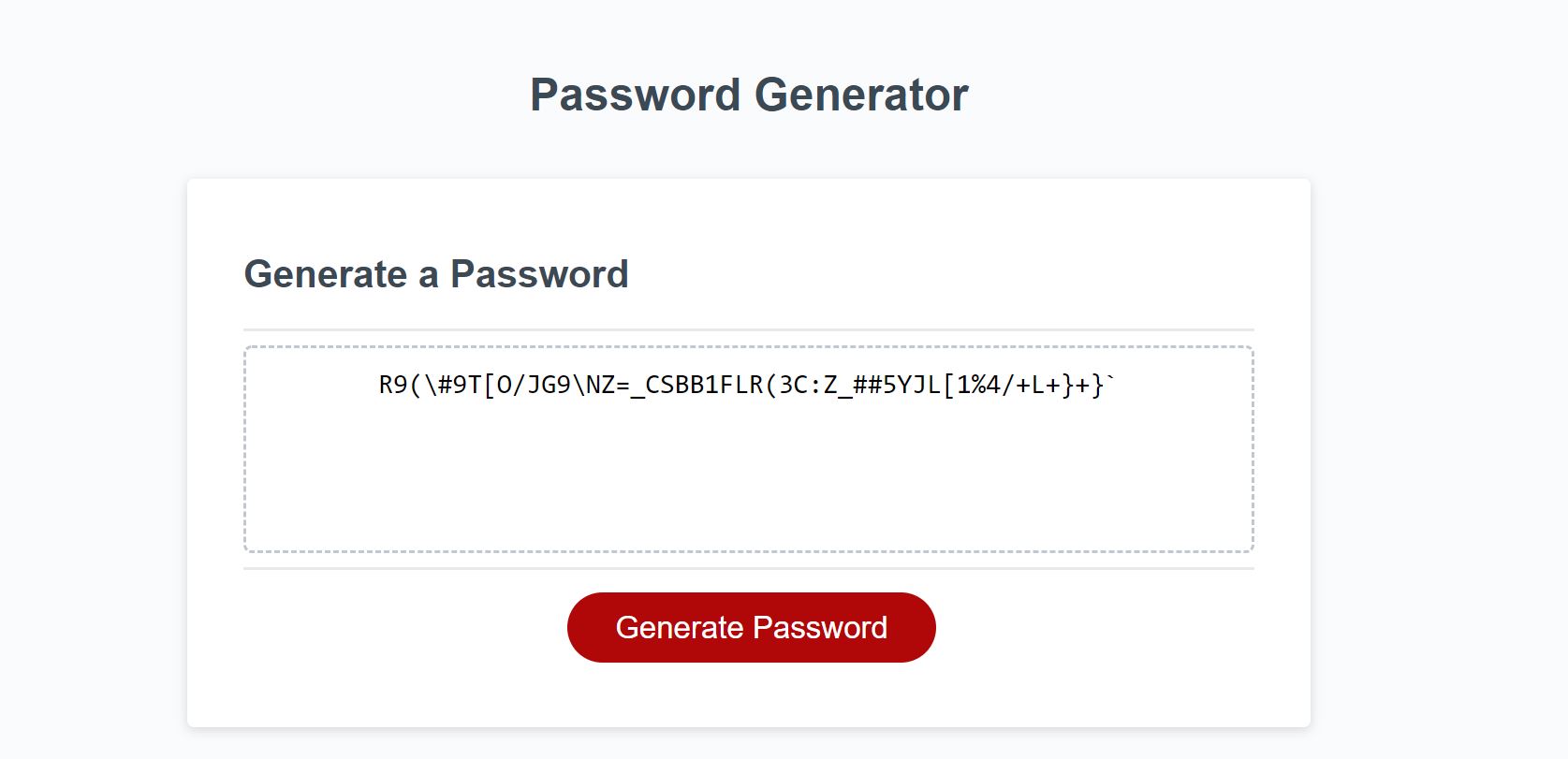 GitHub - pvalte/Password-Generator
