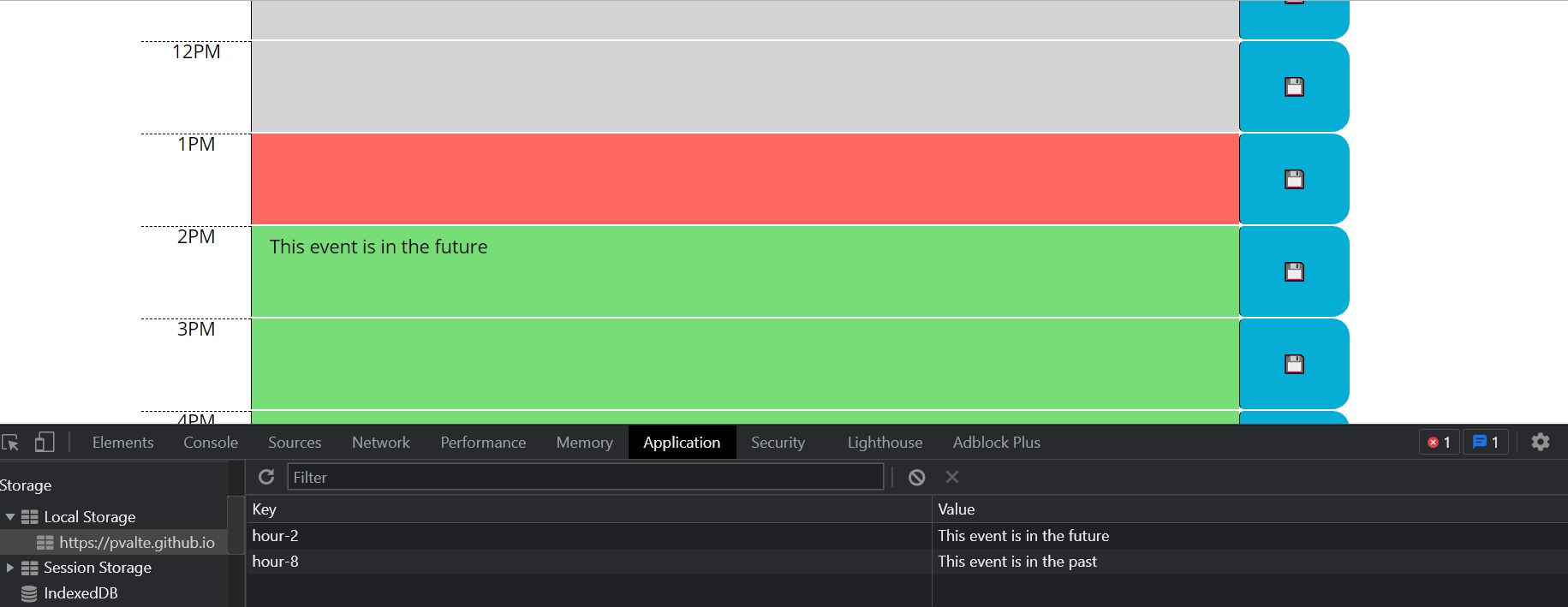 GitHub - pvalte/Workday-Planner