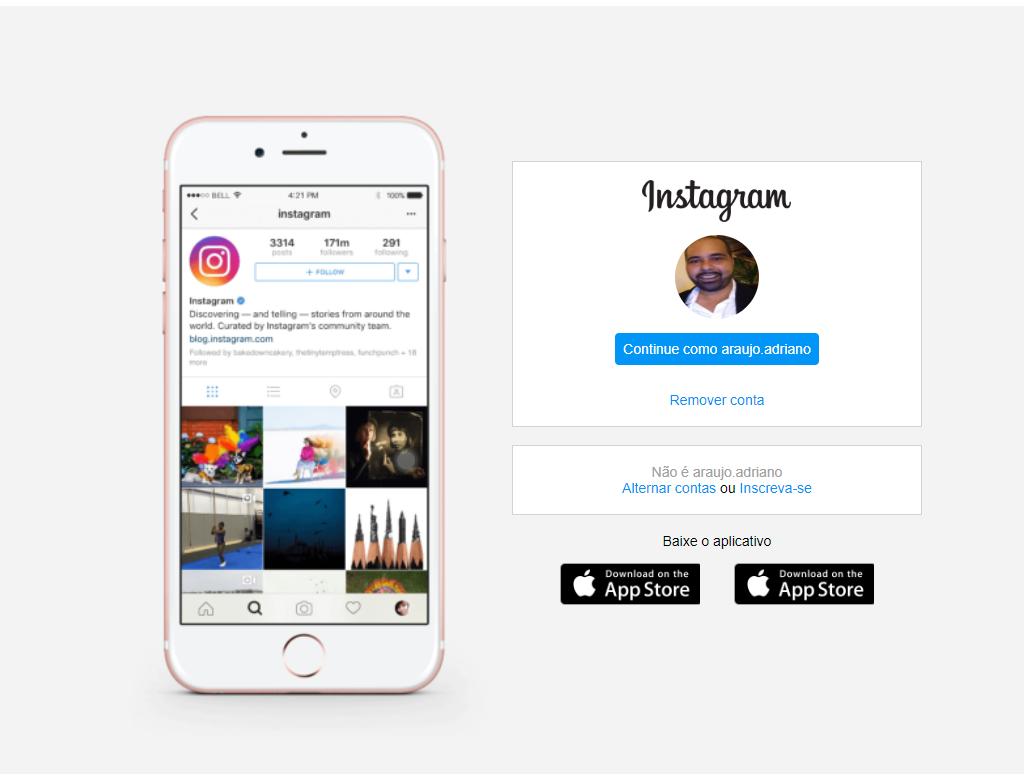 GitHub - adrianoardev/Clone-Instagram