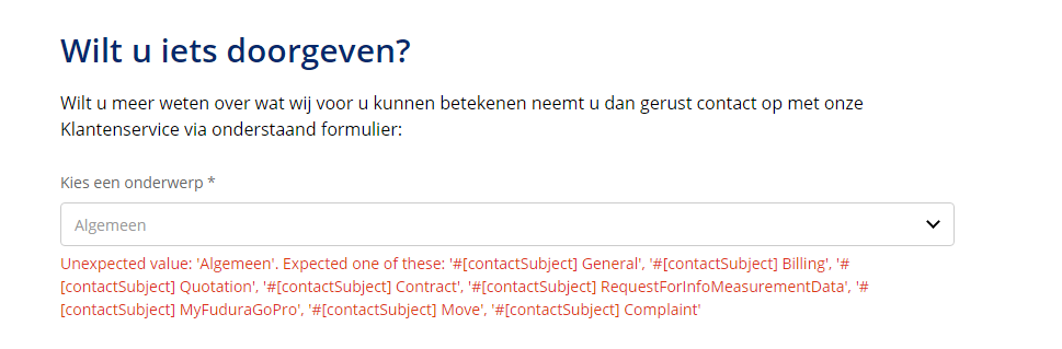 Multiple choice question gives 'Unexpected value' · Issue #215 · umbraco/Umbraco.Forms.Issues ...